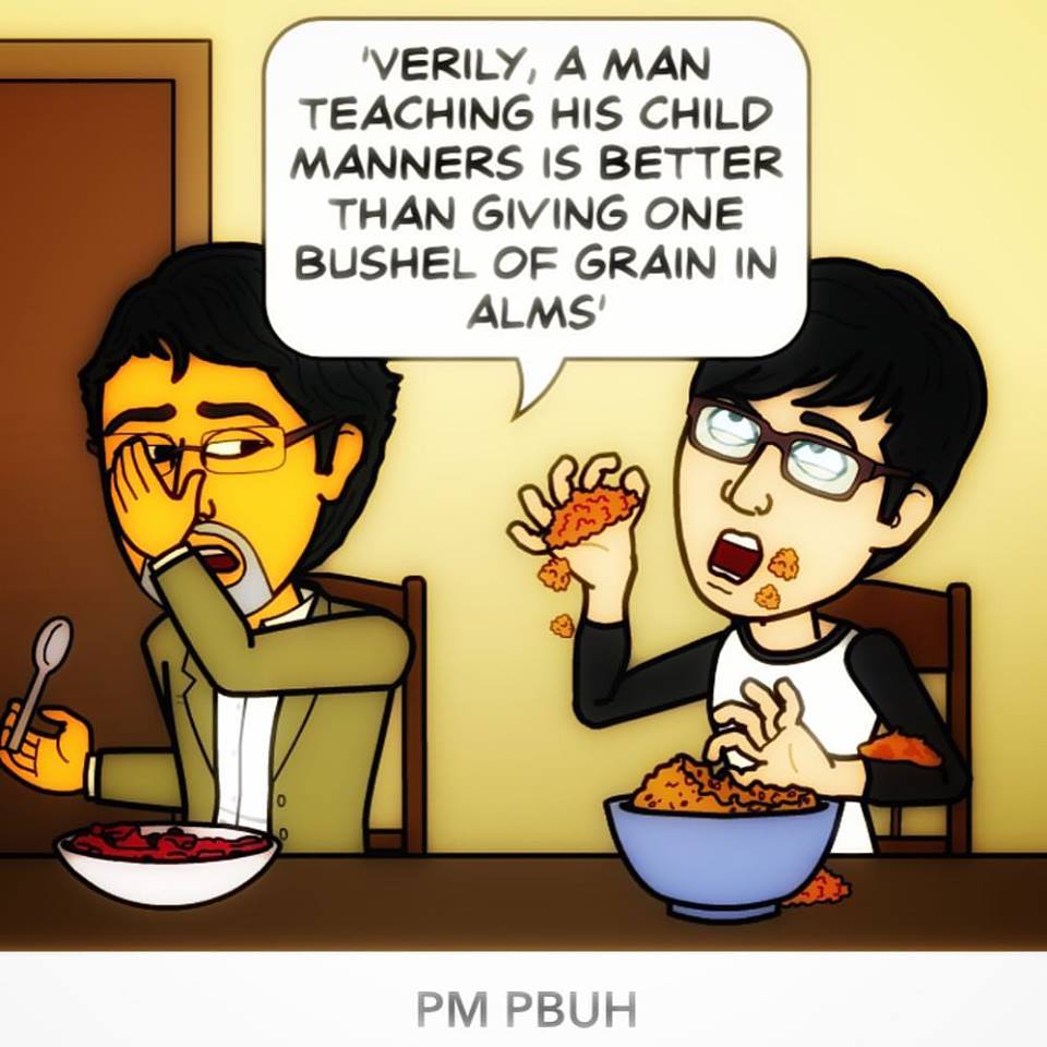 Hadith through cartoons – Brown Car Guy