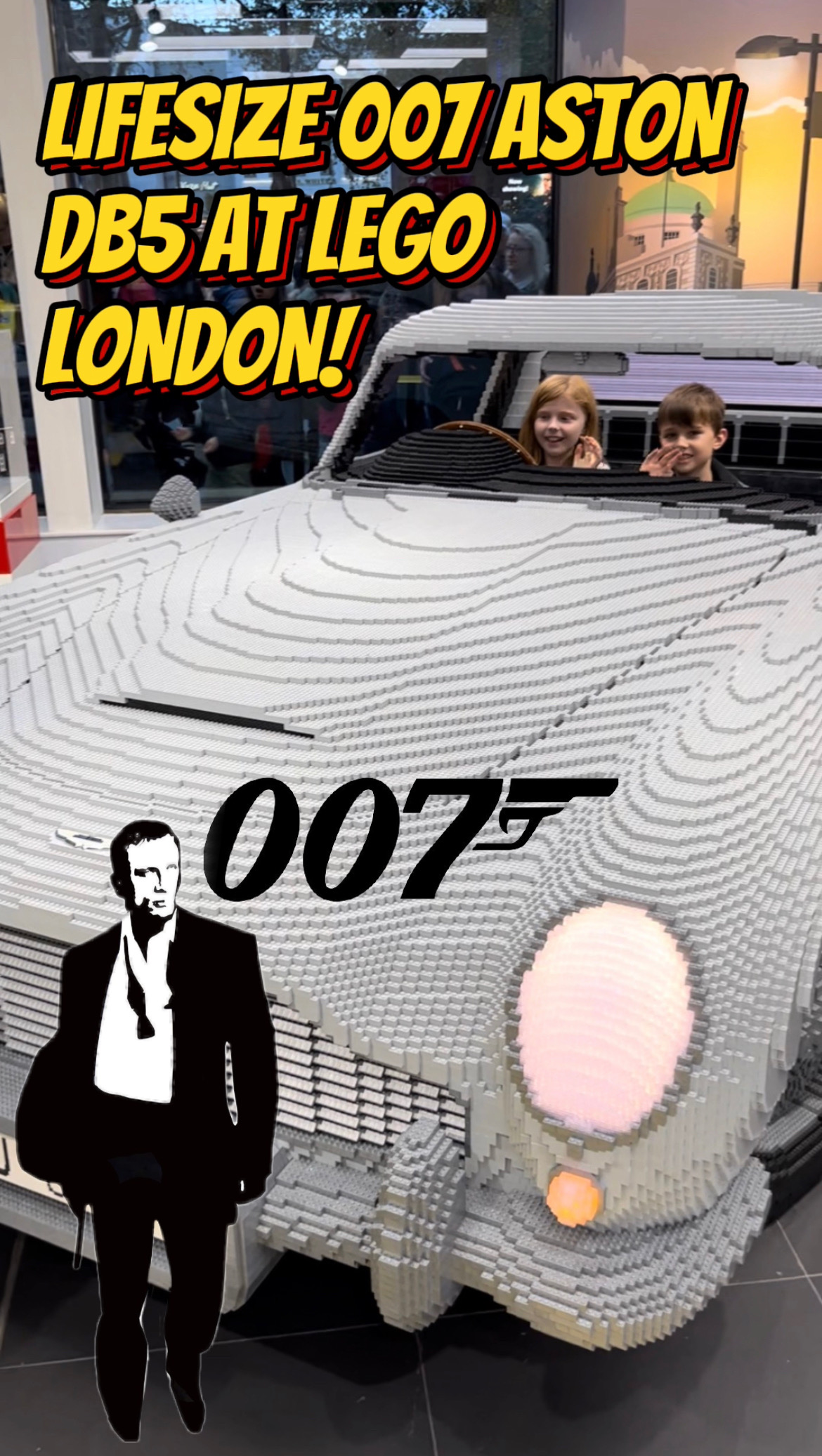Lego Bond Car In London – Brown Car Guy