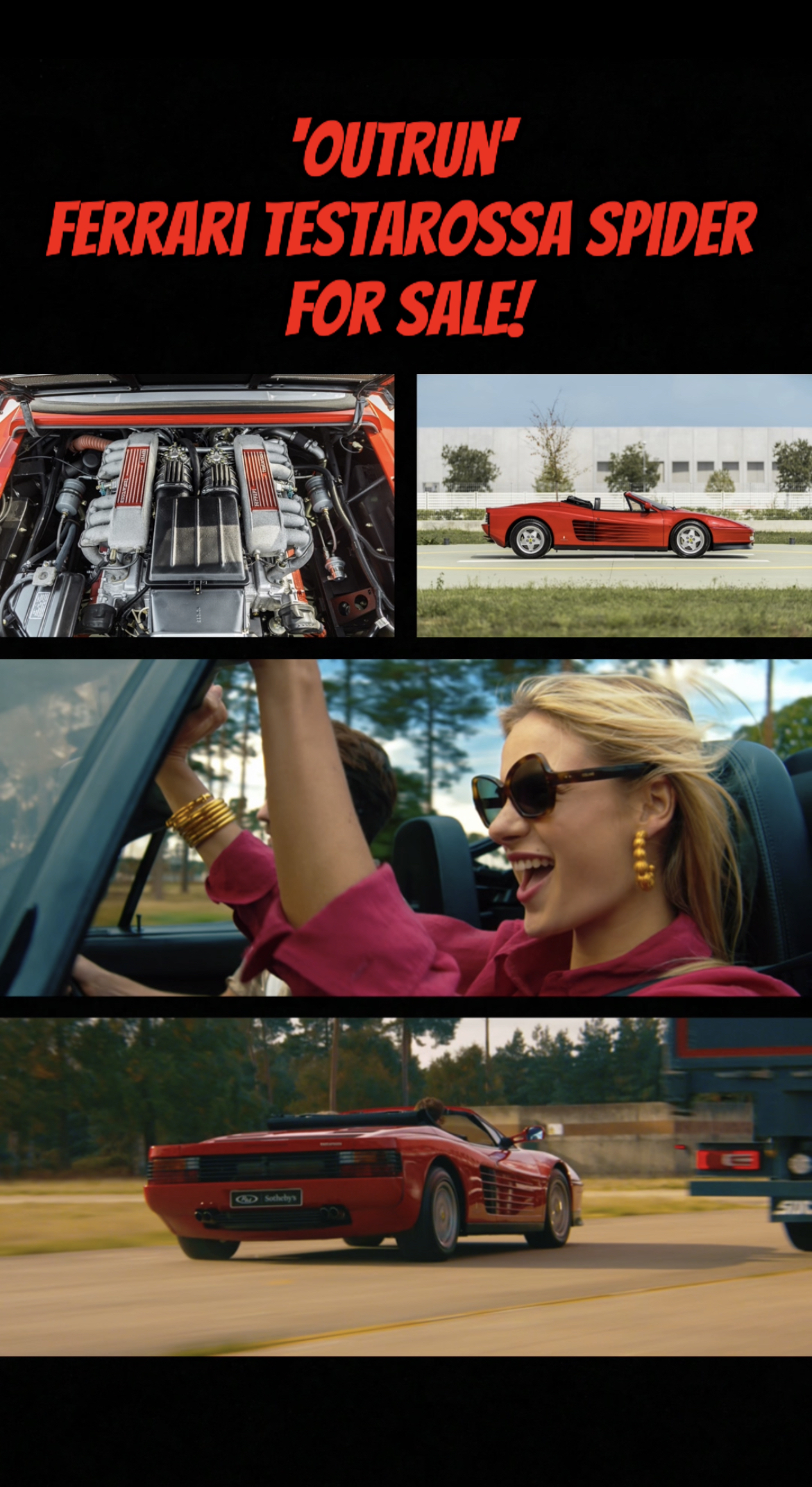 ‘OutRun’ Topless Testarossa – Brown Car Guy