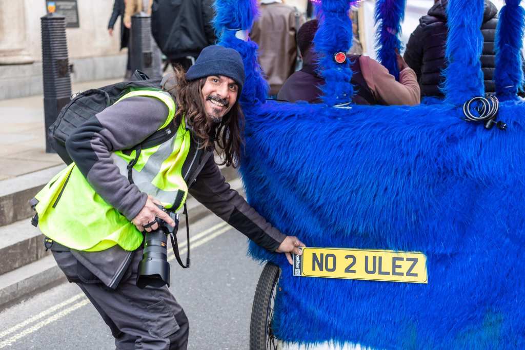 ULEZ Protest Trafalgar Square [Apr 2023] - Brown Car Guy
