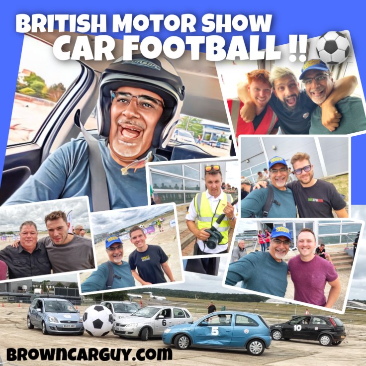 British Motor Show: Car Football – Brown Car Guy
