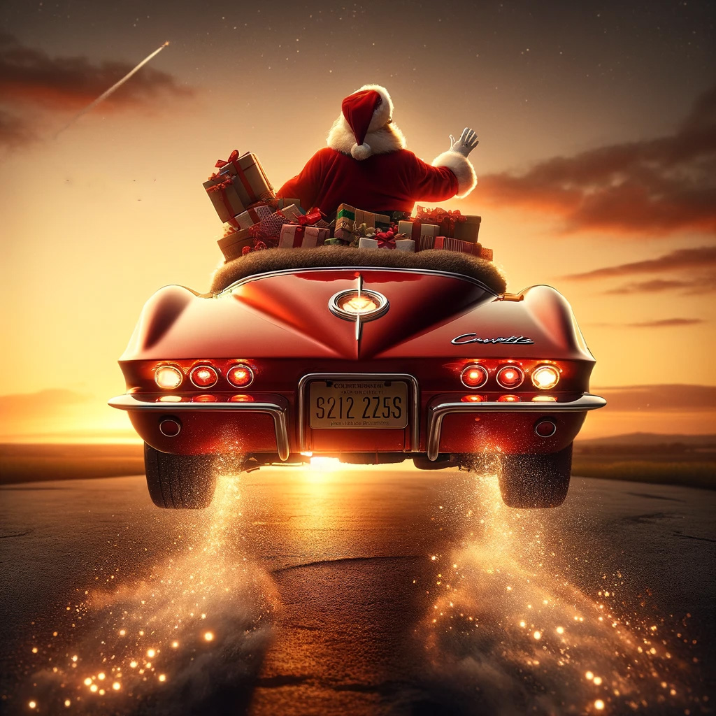 Santa’s NEW Ride – Brown Car Guy