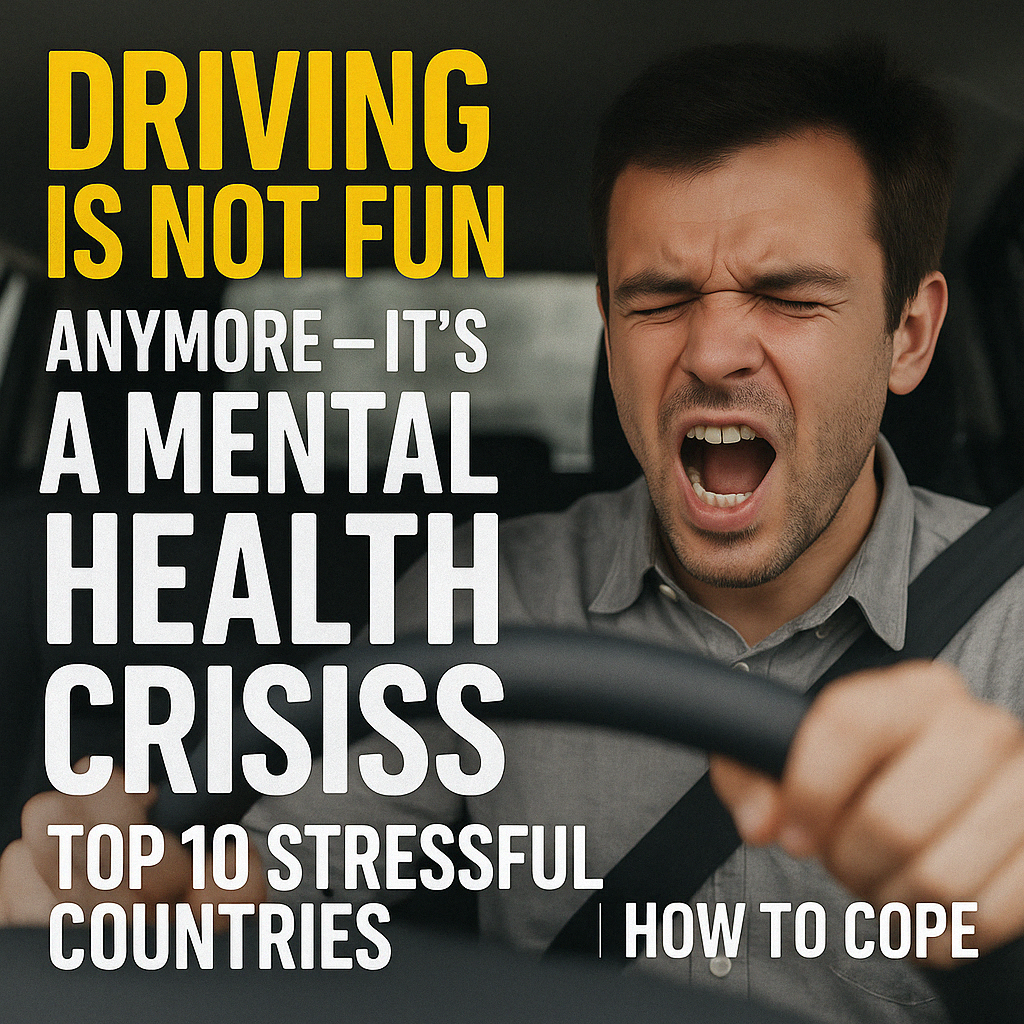 Driving Is NOT Fun Anymore – It’s a Mental Health Crisis! – Brown Car Guy